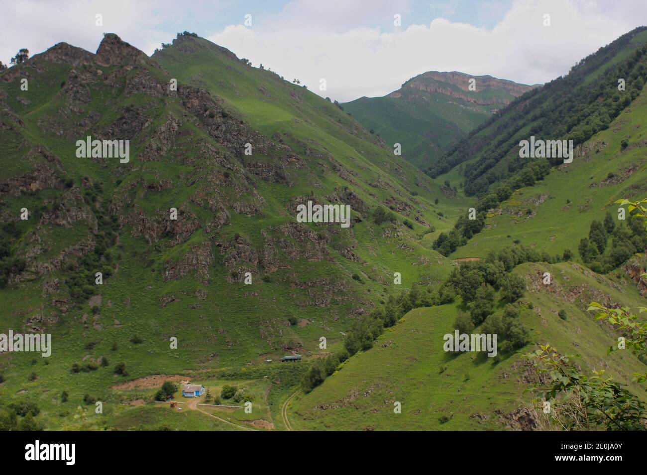 Mountain landscape. Beautiful nature, mountain gorge Stock Photo - Alamy