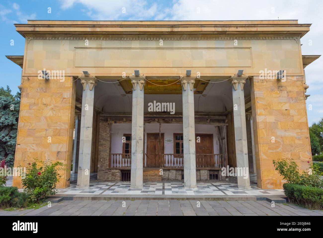 Birth house of Stalin, Joseph Stalin Museum, Gori, Georgia Stock Photo ...