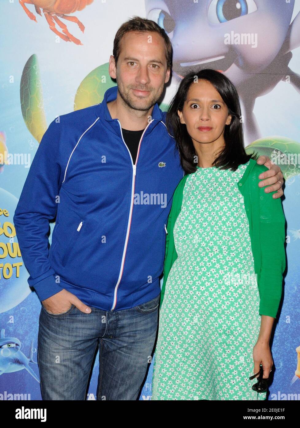 Fred Testot and Sophia Aram attending the premiere of Sammy 2 held at ...