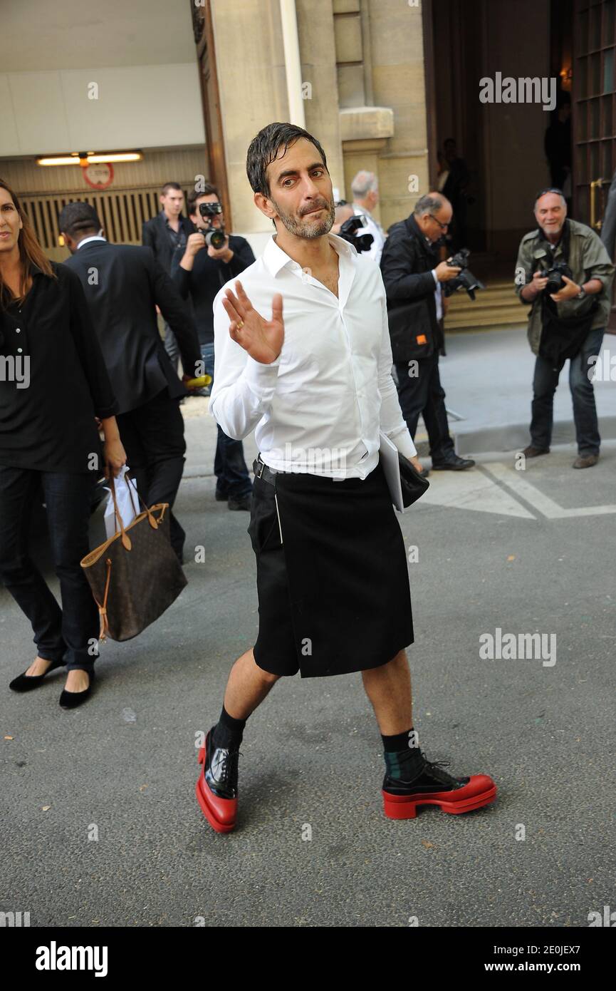 Marc Jacobs arriving the Christian Dior Fall-Winter 2012-2013 Haute ...