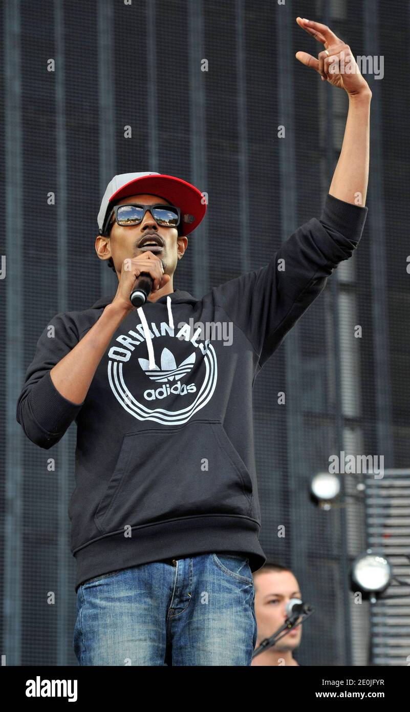 Beat Assailant performing live on stage during Arras Main Square ...