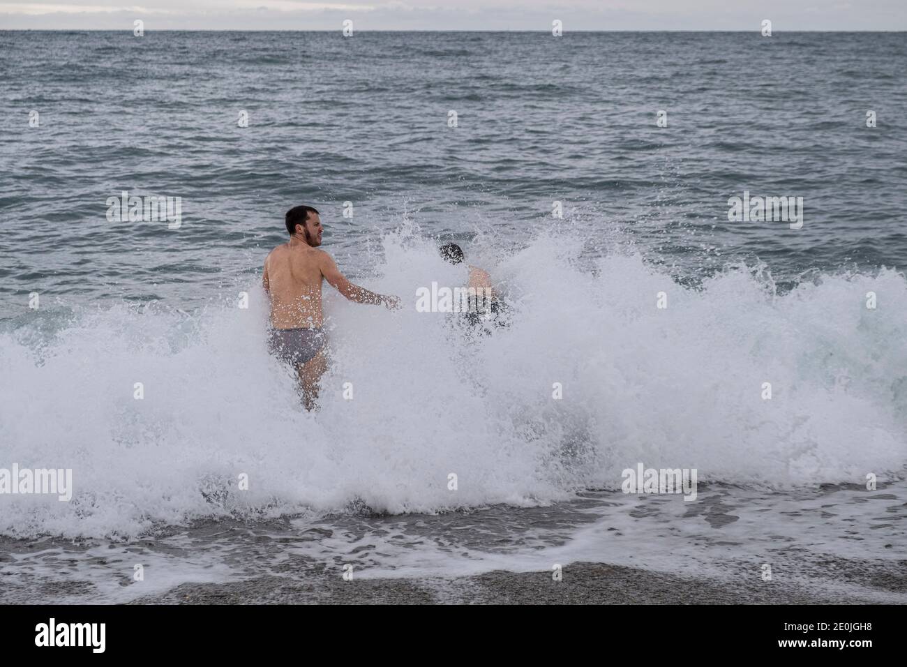 Two Bathers High Resolution Stock Photography and Images - Alamy