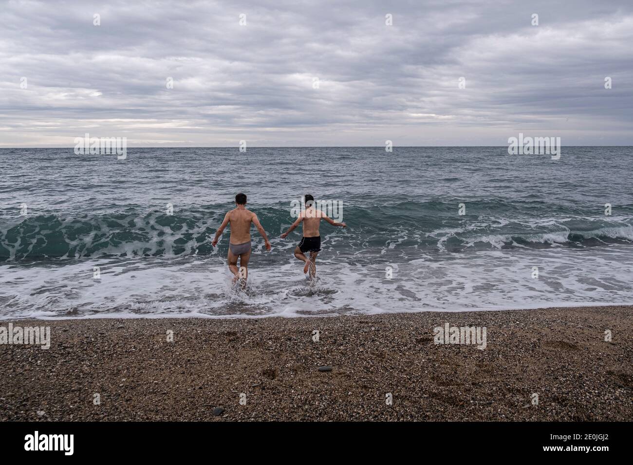 Two Bathers High Resolution Stock Photography and Images - Alamy