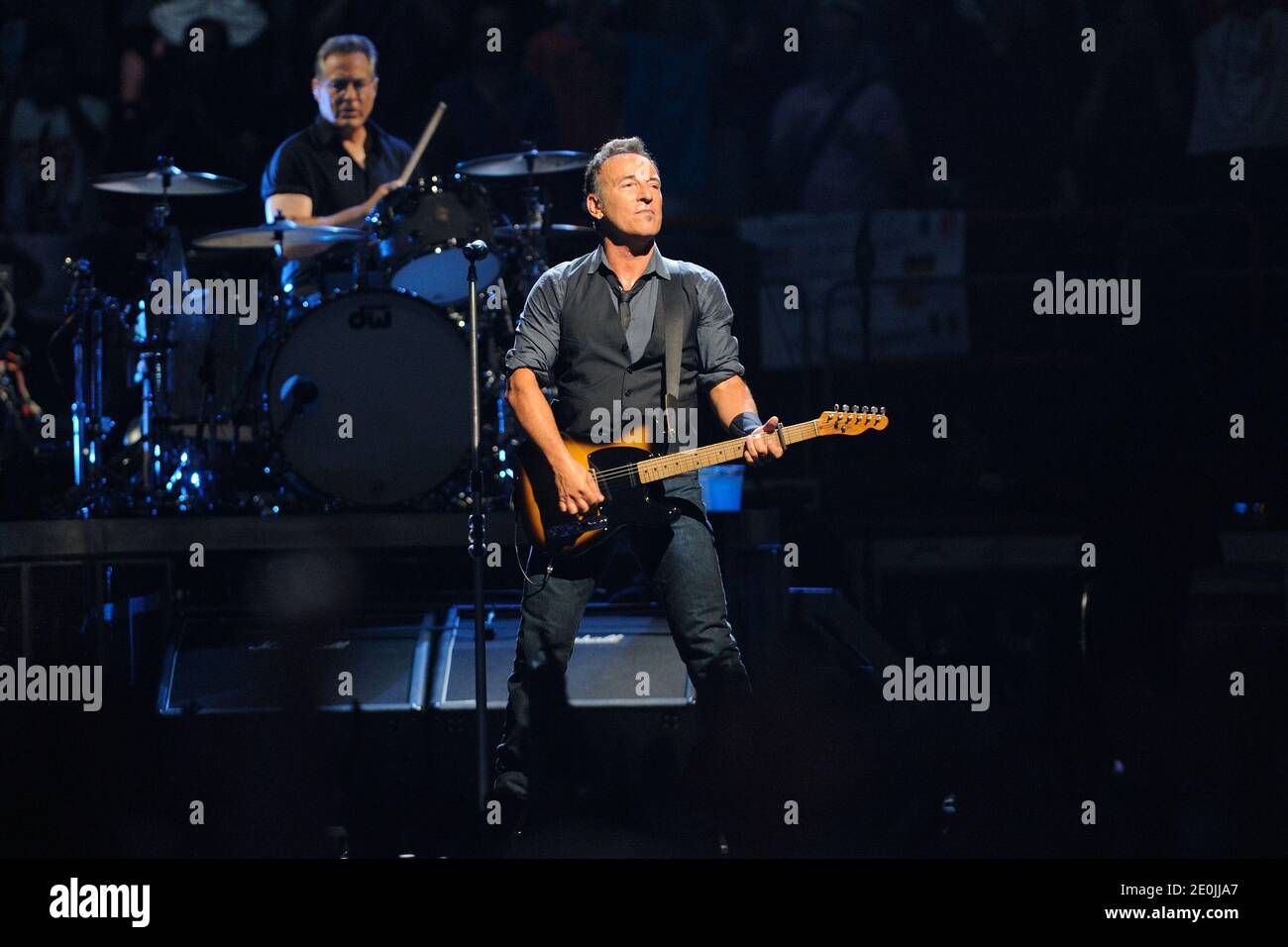 Bruce Springsteen and his E Street Band perform at the POPB concert ...