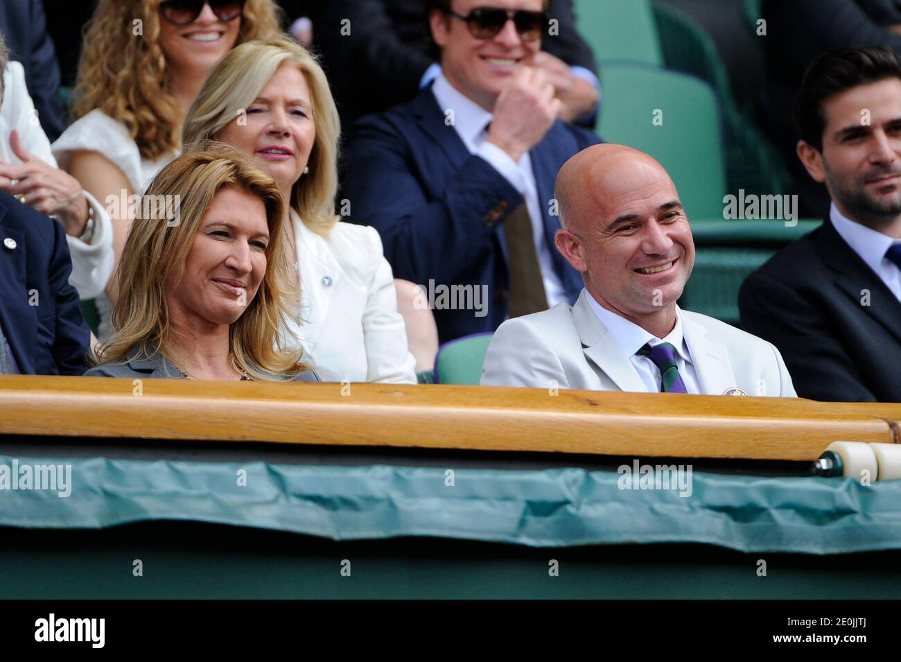 Steffi Graf Andre Agassi High Resolution Stock Photography and Images ...