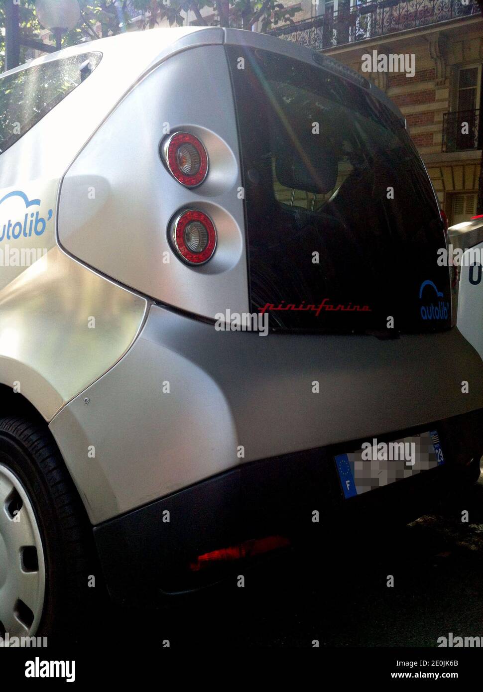 Bollore Bluecar from the Parisian Autolib car Design by Pininfarina on ...