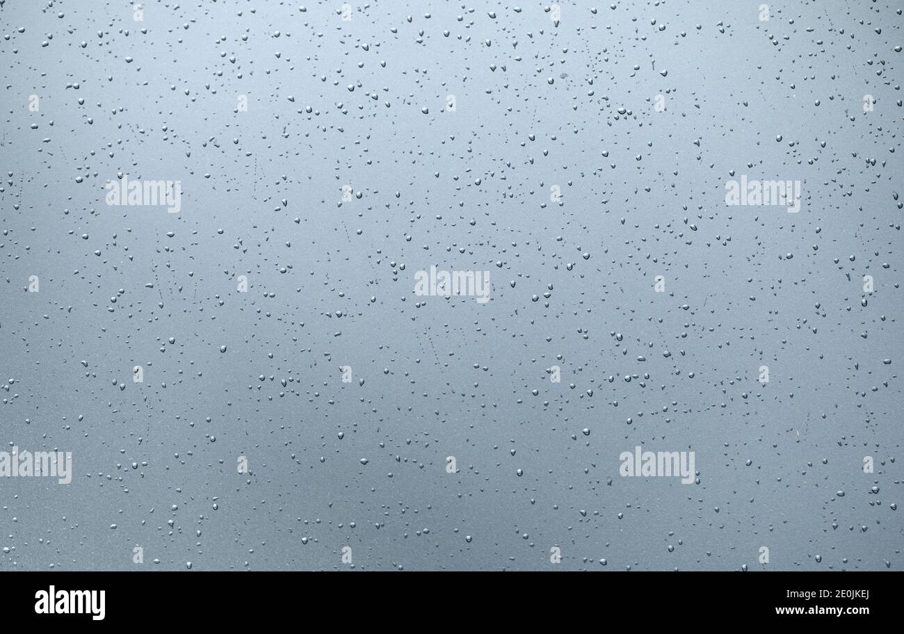 Water drops on plastic surface background or texture Stock Photo - Alamy