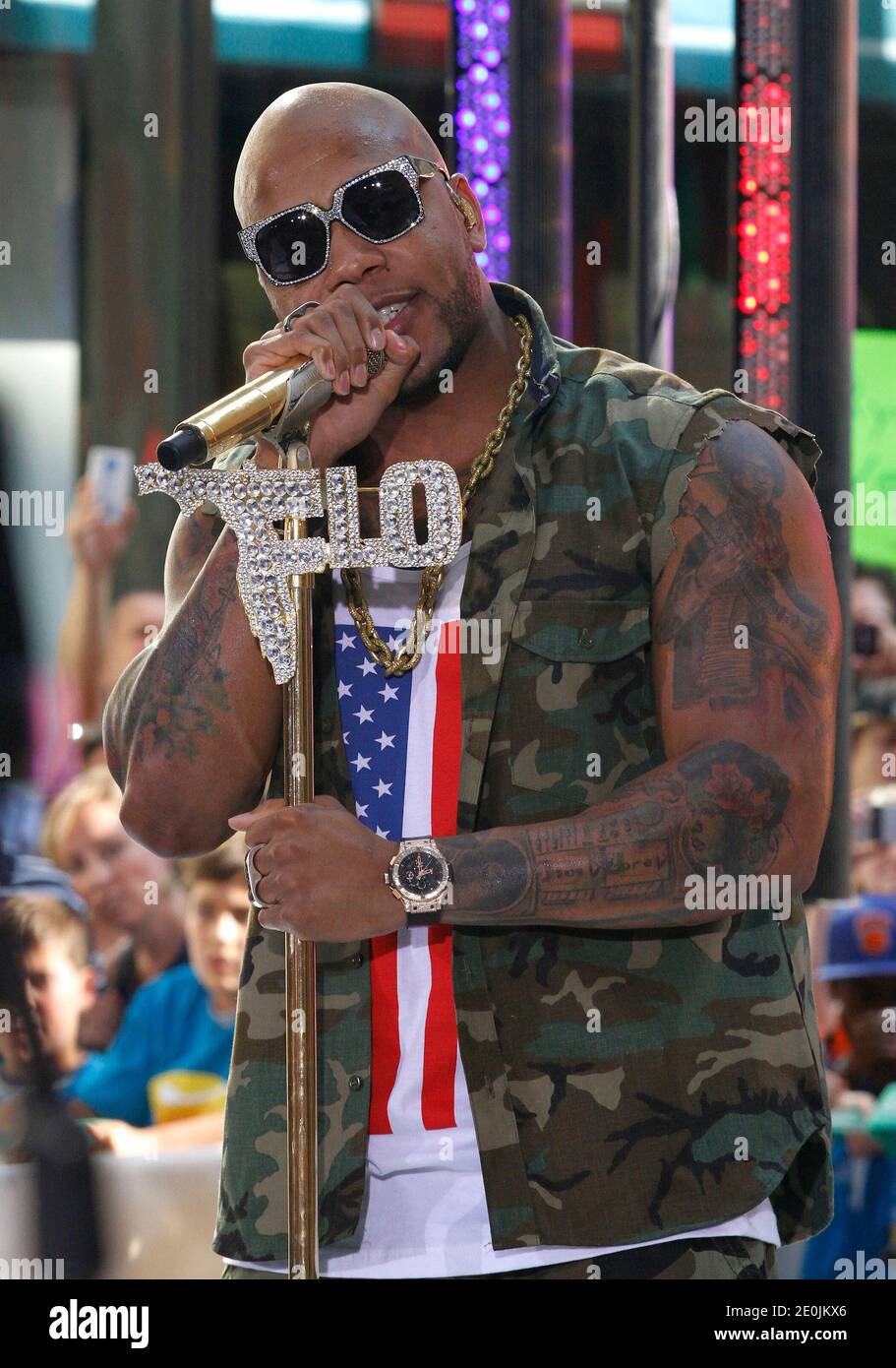 Flo Rida performs during the NBC Today Show Concert Series in ...