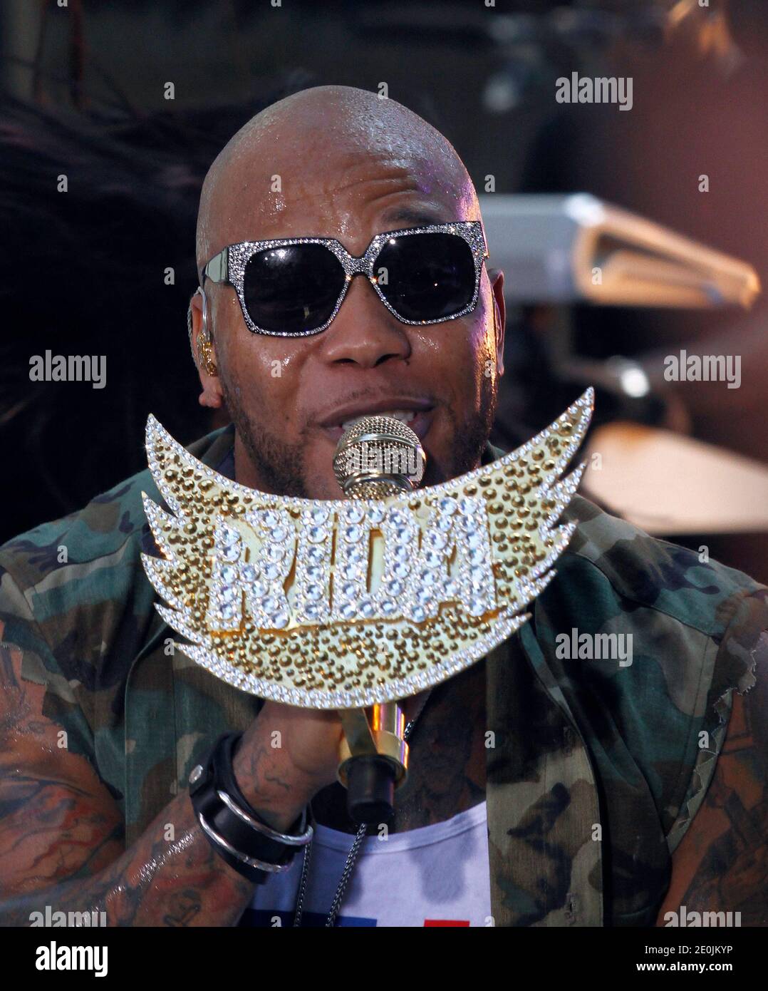 Flo Rida performs during the NBC Today Show Concert Series in ...