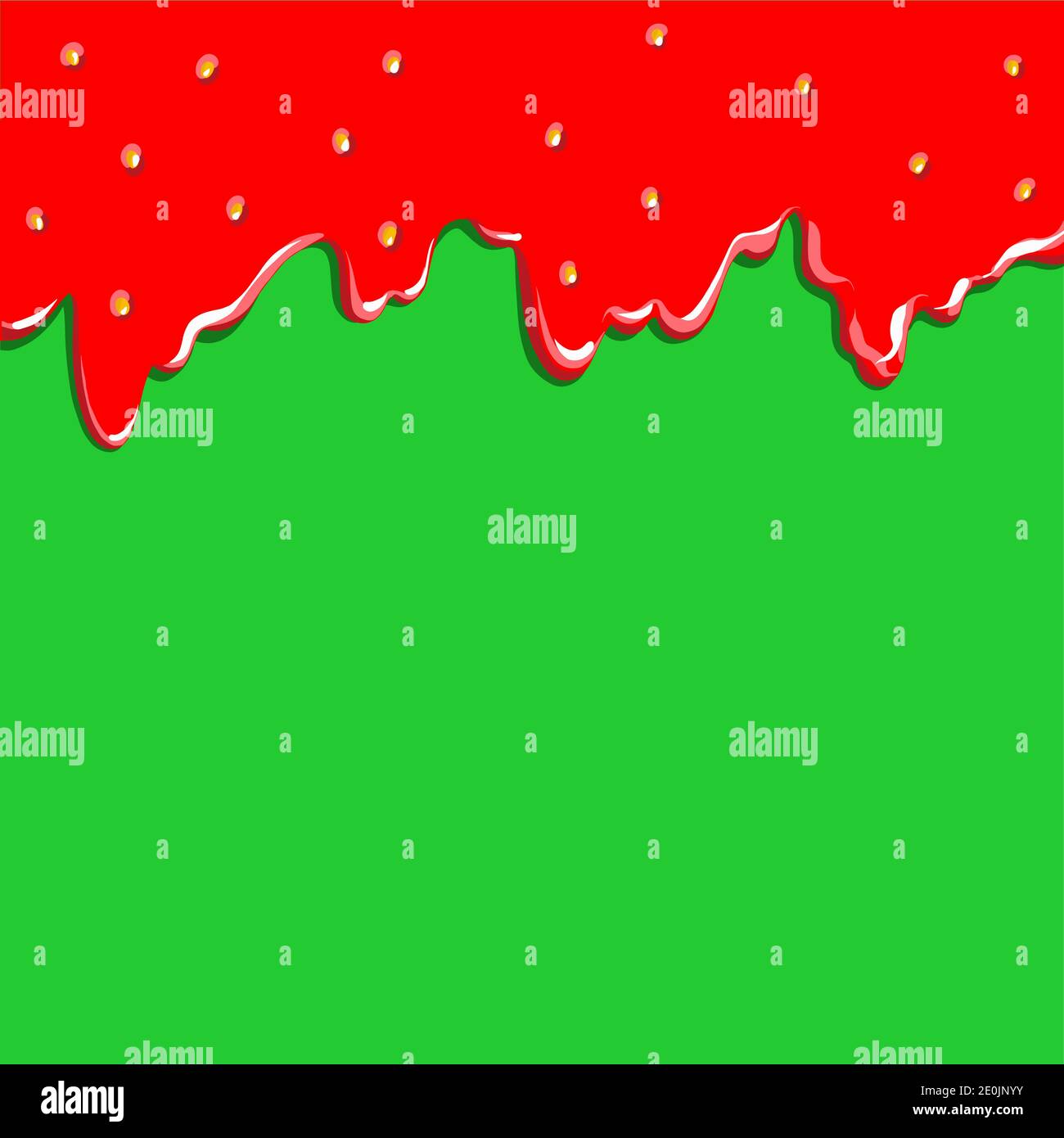 Strawberry jam texture background. Flowing syrup. Vector illustration ...