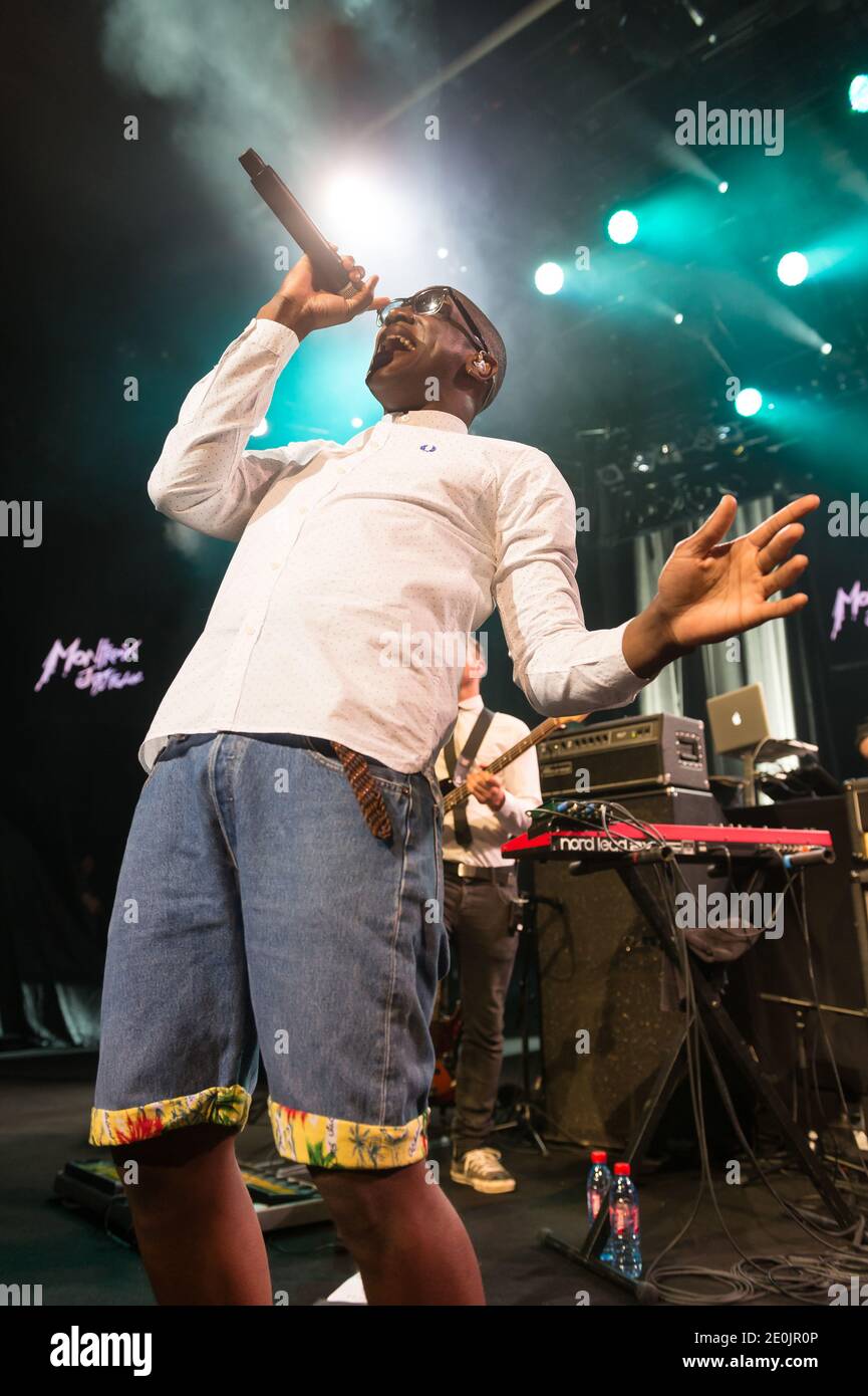 Timothy McKenzie whose stage name is Labrinth performs at Montreux Jazz ...