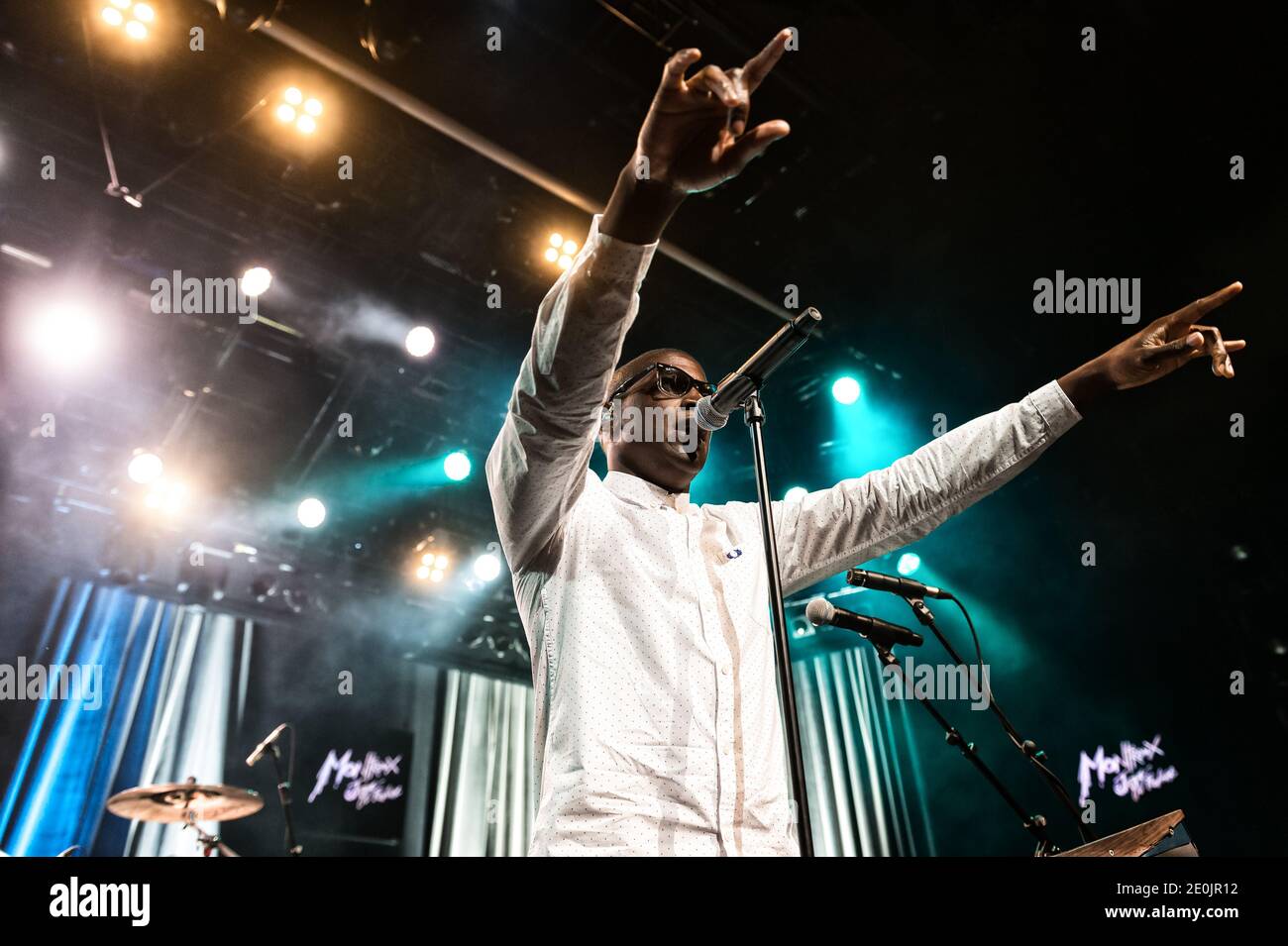 Timothy McKenzie whose stage name is Labrinth performs at Montreux Jazz ...