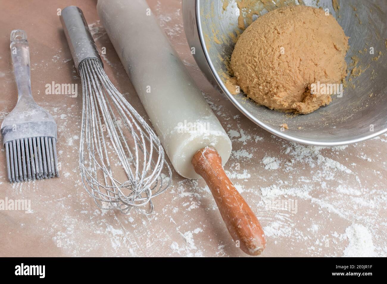 Home baking scene hi-res stock photography and images - Alamy