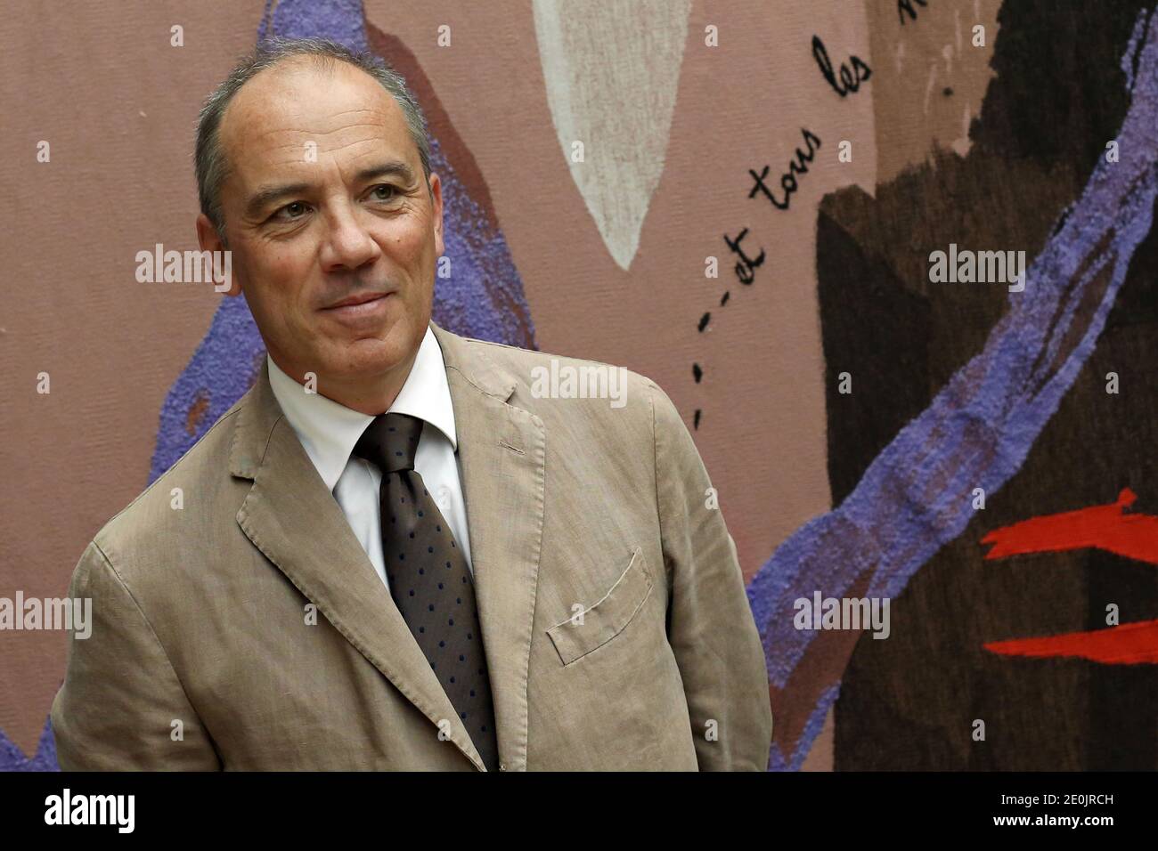 France Telecom chairman and CEO Stephane Richard is pictured during an ...
