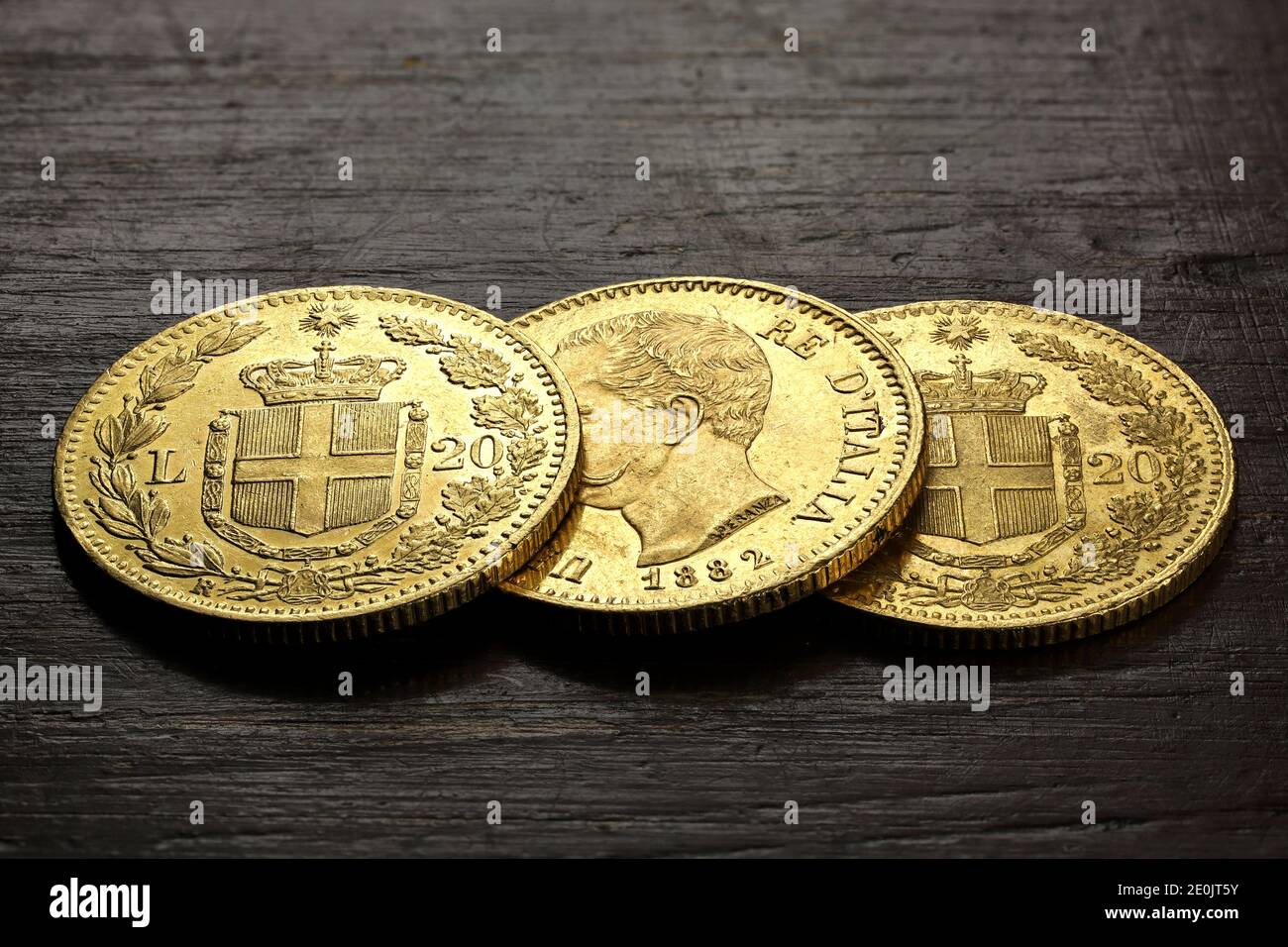 Italian kingdom coins hi-res stock photography and images - Alamy