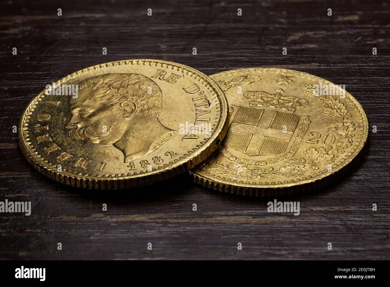 Italian kingdom coins hi-res stock photography and images - Alamy