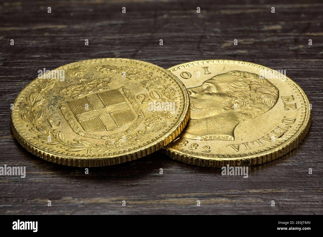 Italian kingdom coins hi-res stock photography and images - Alamy