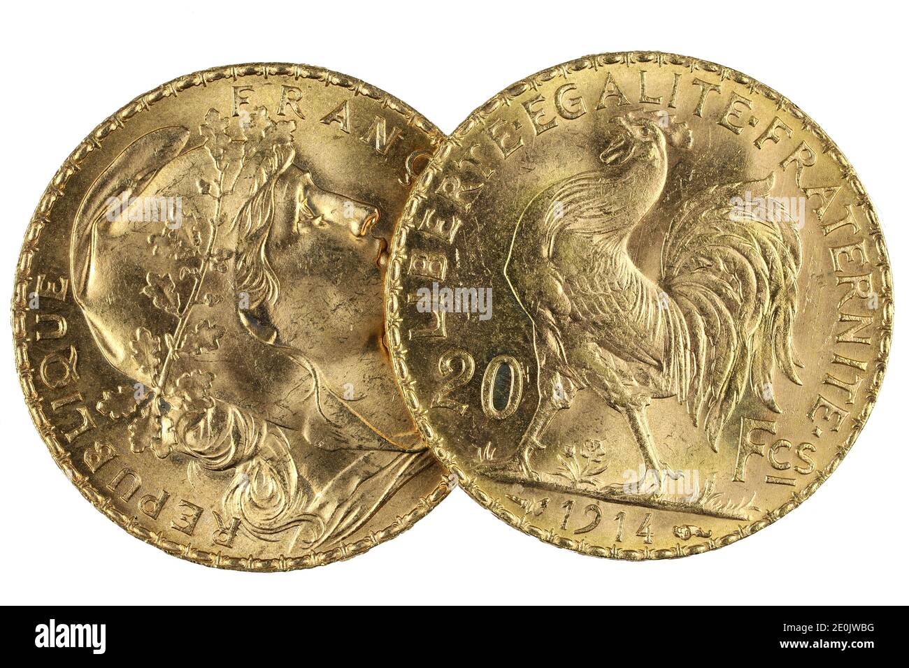 French gold coin hi-res stock photography and images - Alamy