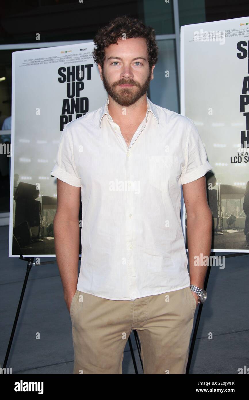 Danny Masterson attending the 'Shut Up And Play The Hits' premiere held ...