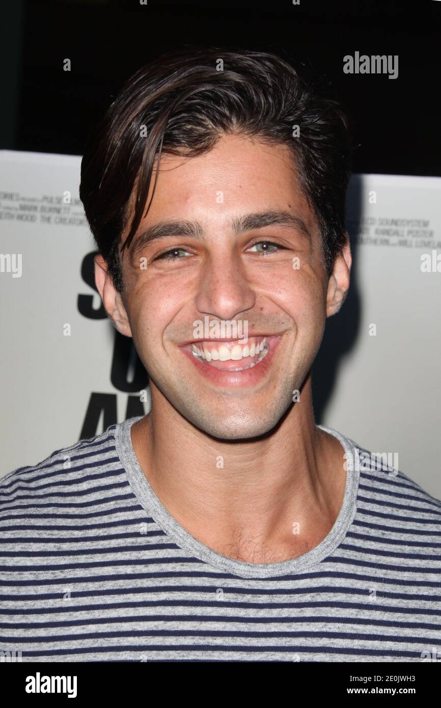 Josh Peck attending the 'Shut Up And Play The Hits' premiere held at ...