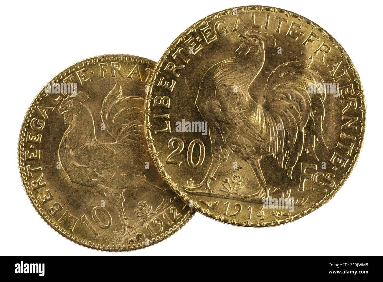 Franc Gold Rooster