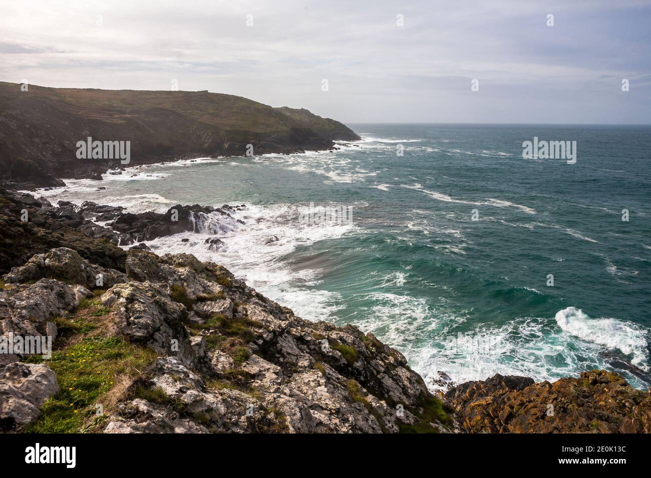 The rugged coast west of the Botallack Mine: De Narrow Zawn and ...