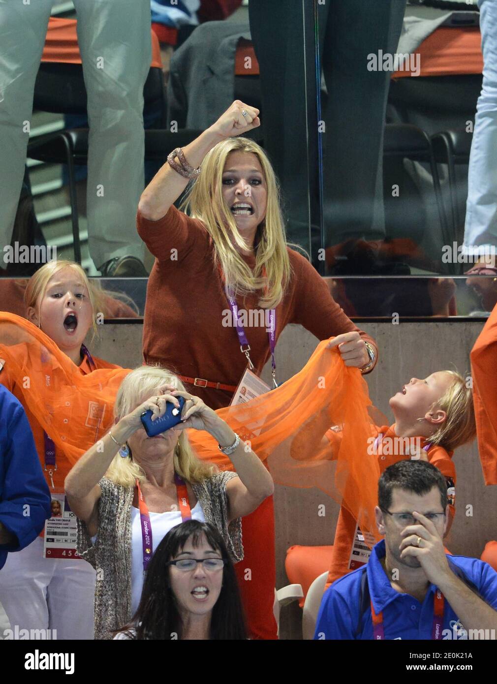 Prince Willem-Alexander, Princess Maxima and their daughters attend the ...
