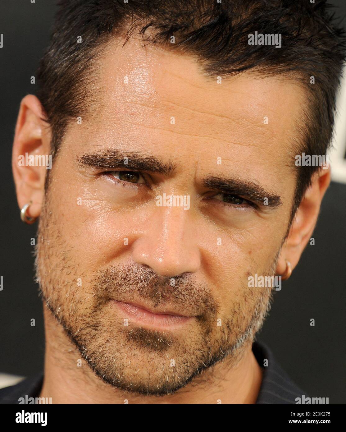 Colin Farrell poses at the 'Total Recall' Photo Call held at the Four ...