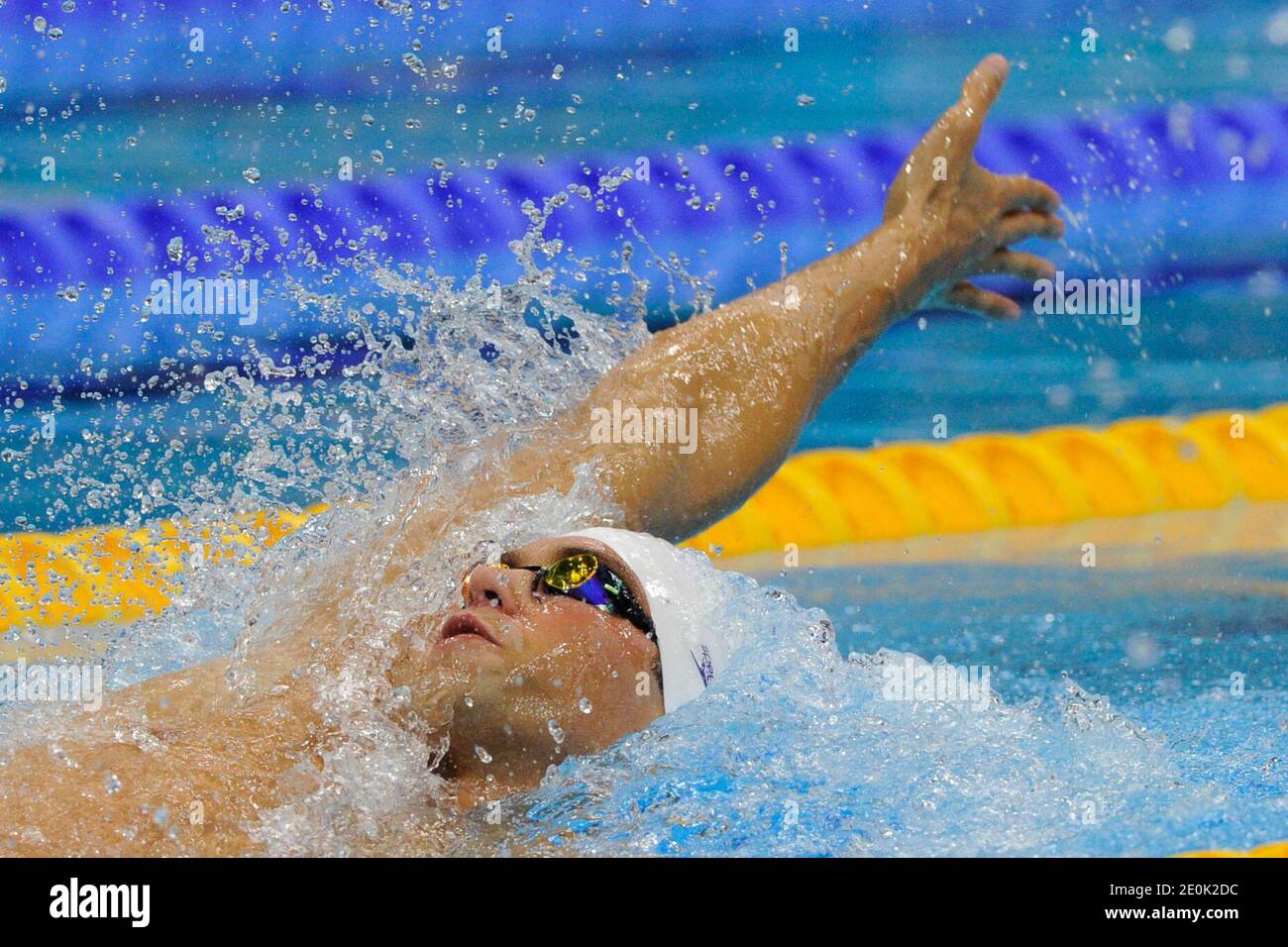USA's Matt Grevers got the best time in the eliminatory round of 100 ...