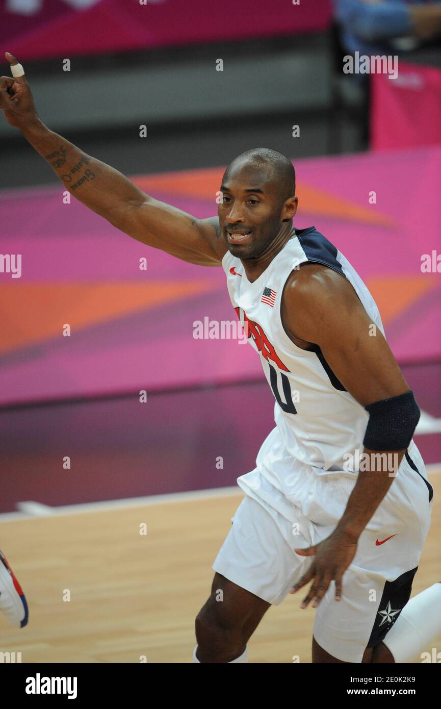 Kobe bryant olympics in london hi-res stock photography and images - Alamy