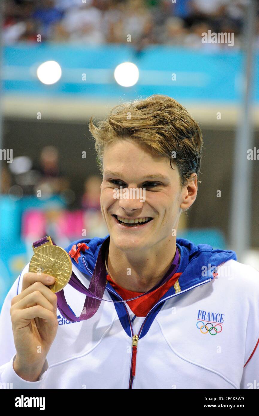 Frances Yannick Agnel Won The Gold Medal In The 200 Meters Freestyle