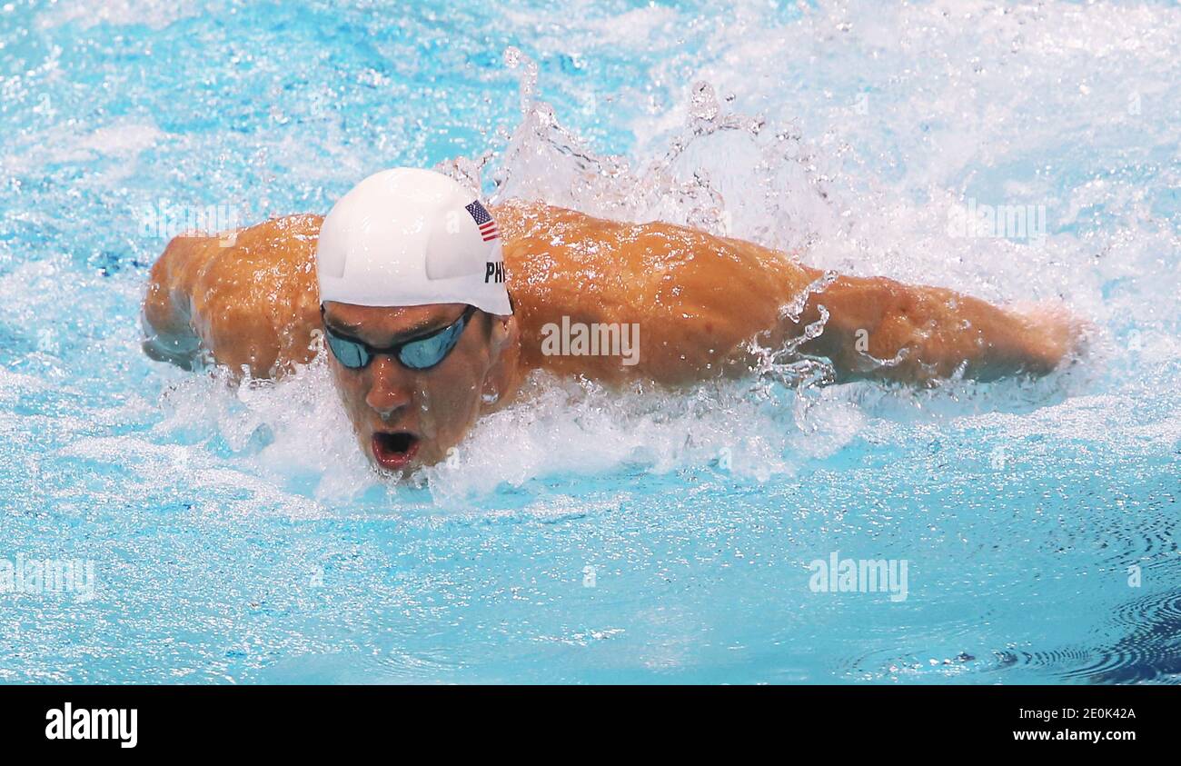 Michael phelps olympics 2012 hi-res stock photography and images - Alamy