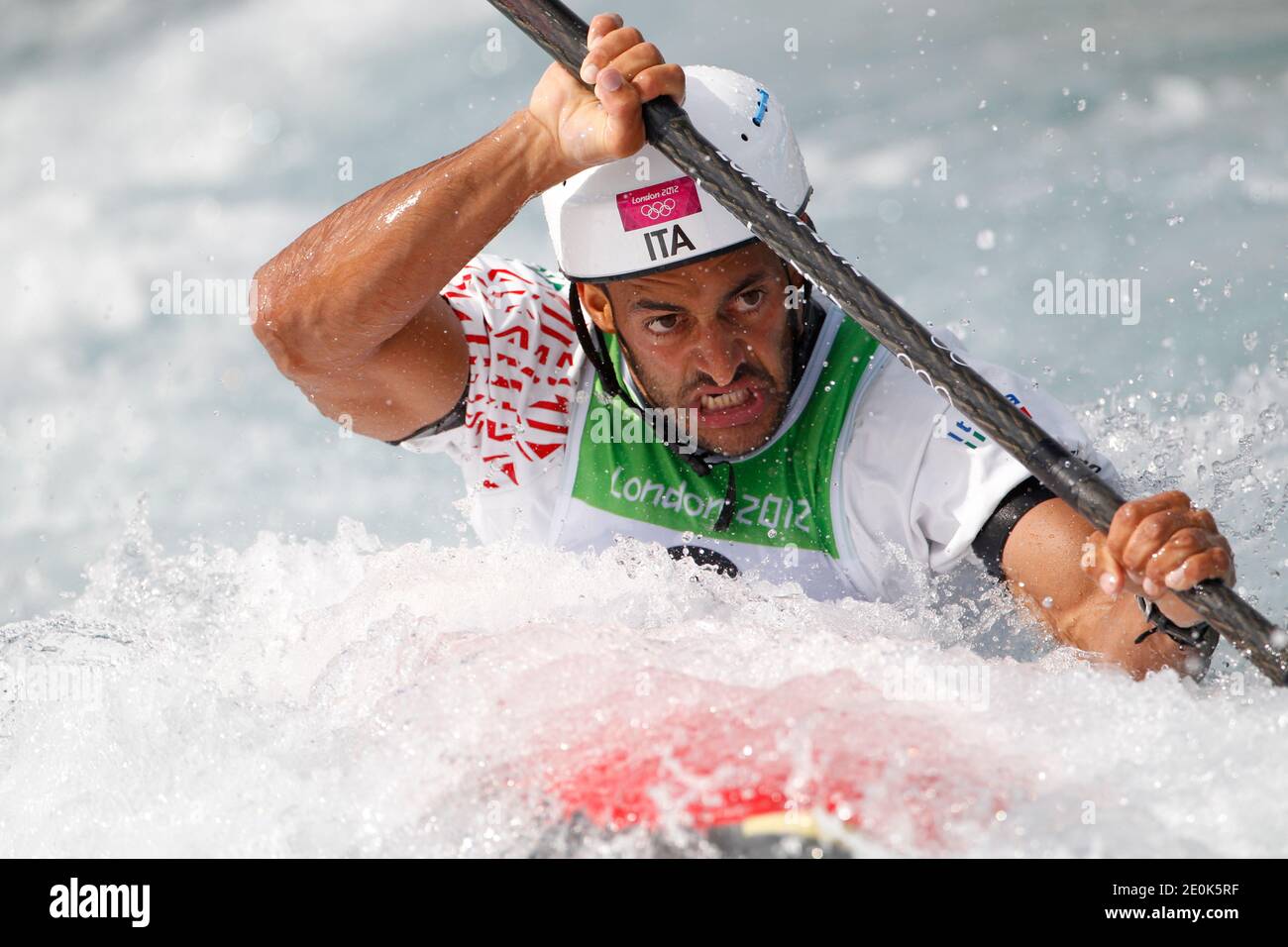 Italy's Daniele Molmenti wins Gold Medal during the Canoe Slalom Men's ...