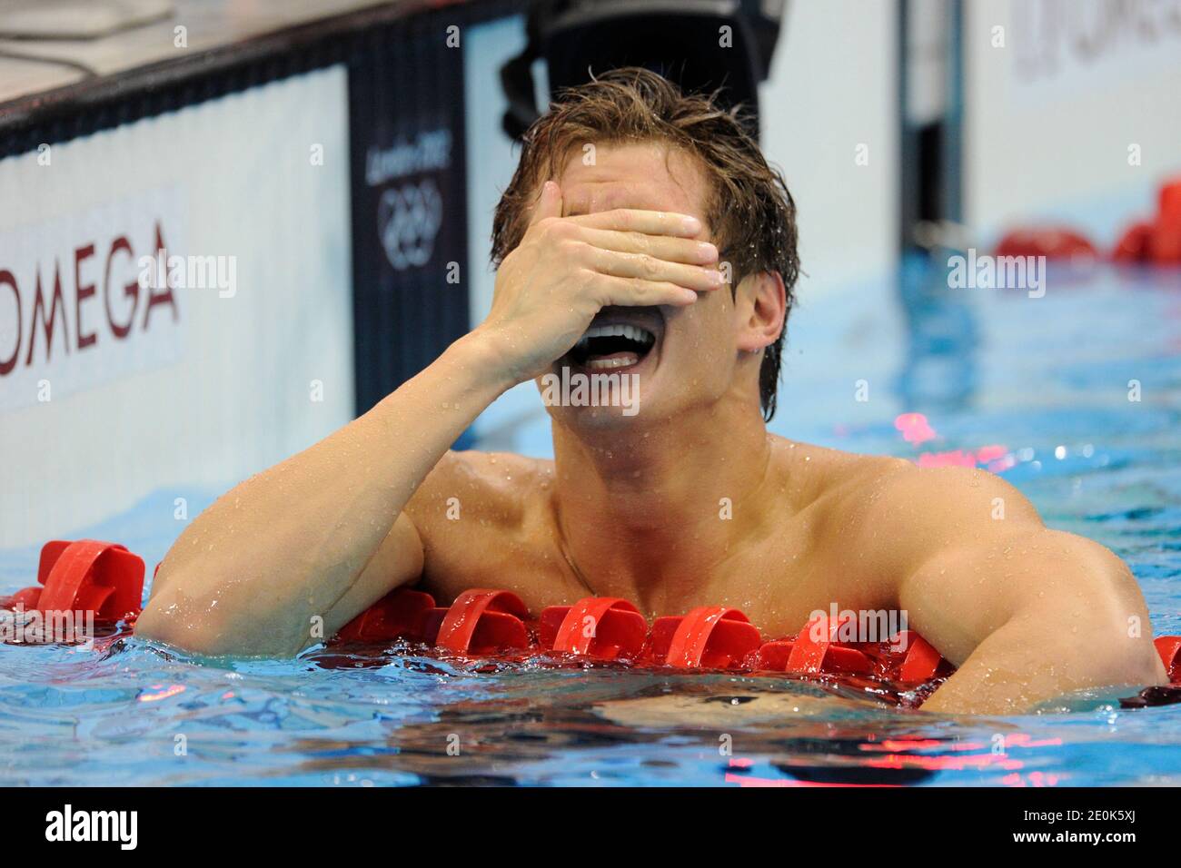 Nathan Adrian Swimming Underwater