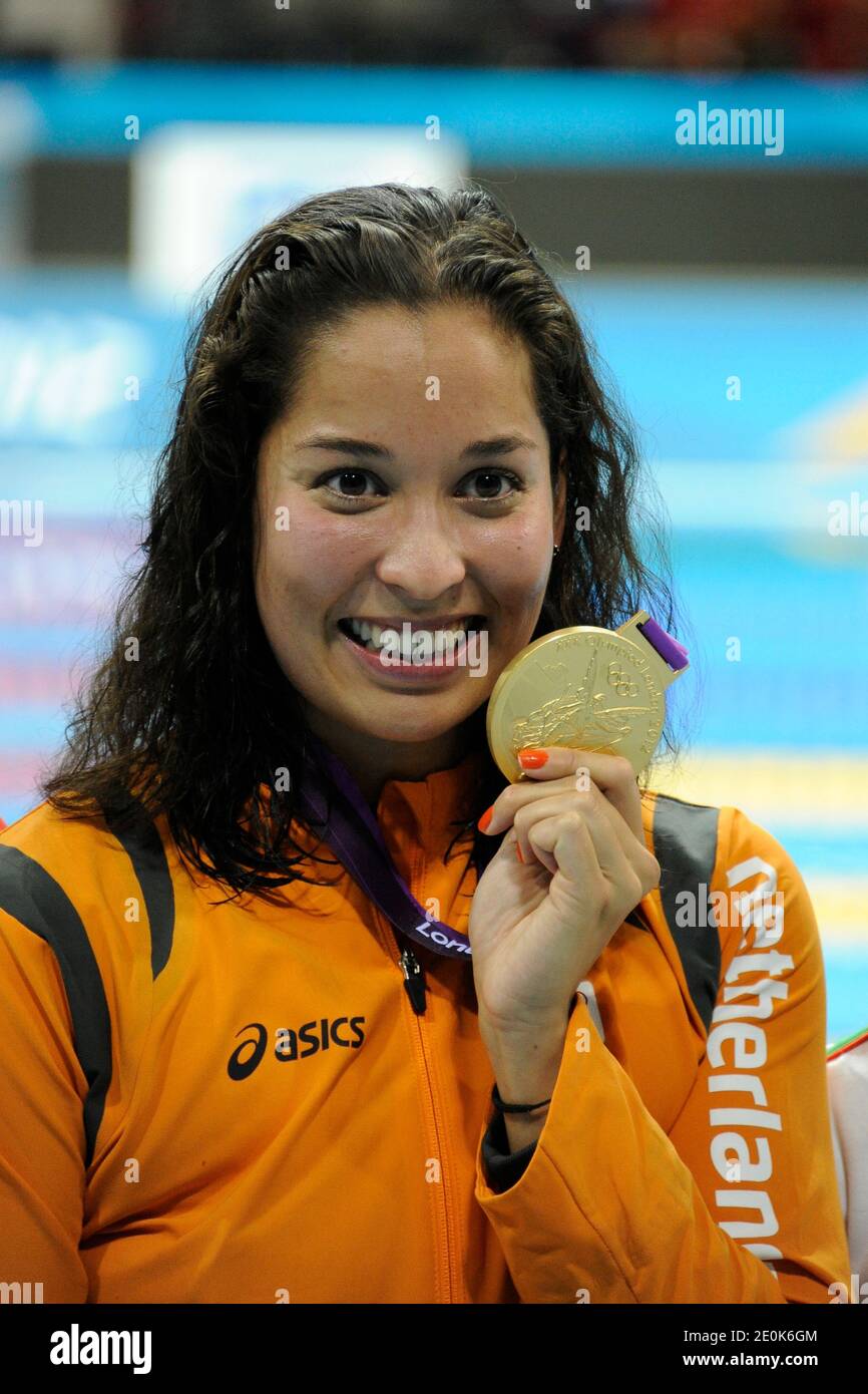 Nederland's Ranomi Kromowidjojo won the gold medal in the final of the ...