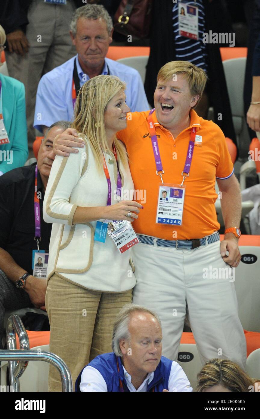 Prince Willem Alexander and Princess Maxima of the Netherlands during ...