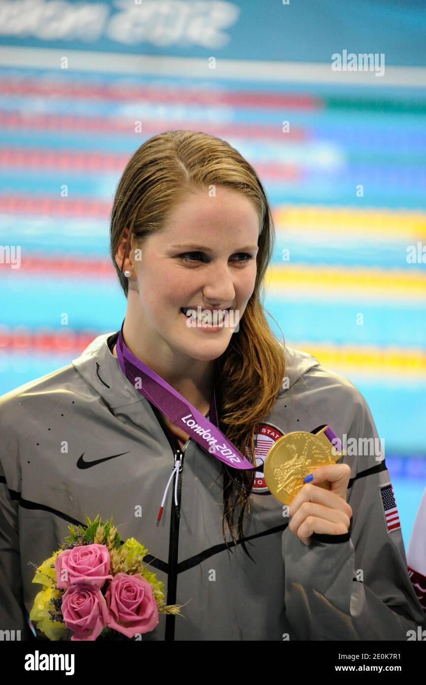 USA's Missy Franklin won the 200 Meters Backstroke women of the ...
