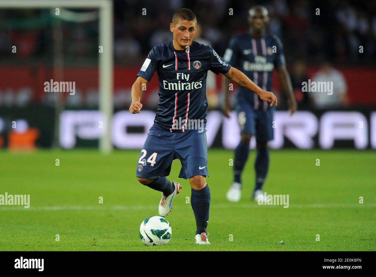 PSG's Marco Verratti during a friendly soccer match, Paris-Saint ...