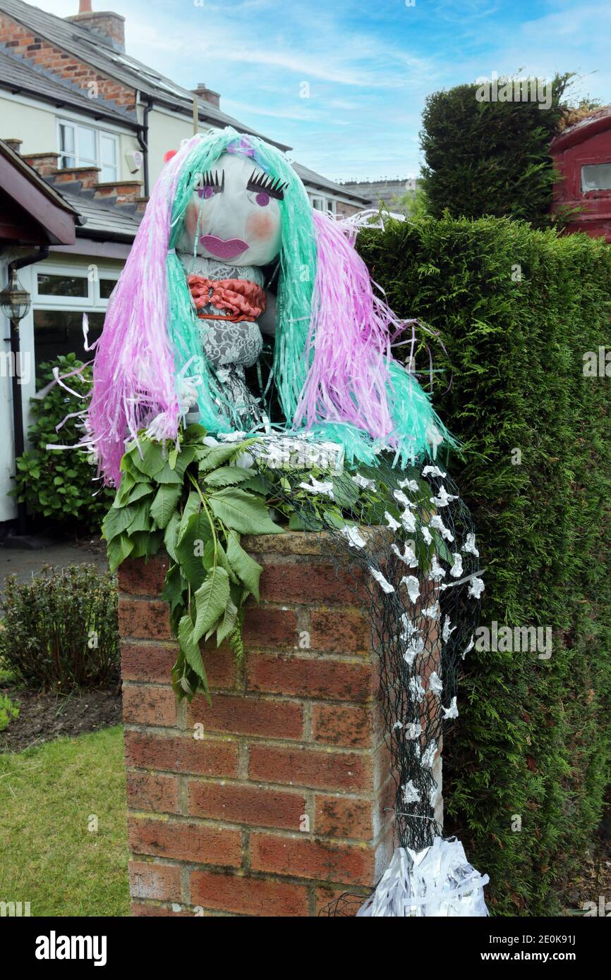 Mermaid scarecrow hi-res stock photography and images - Alamy