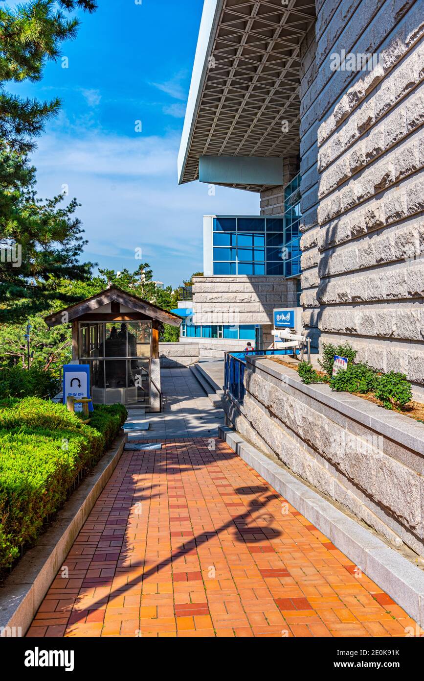 INCHEON, KOREA, OCTOBER 25, 2019: Incheon city museum in Republic of ...