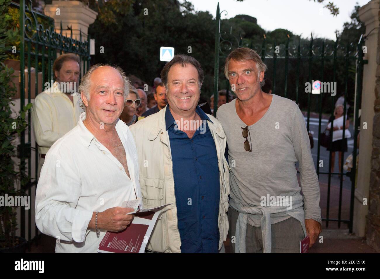 Daniel Colas, Daniel Russo and Jean Piere Coulon attending Daniel Colas ...