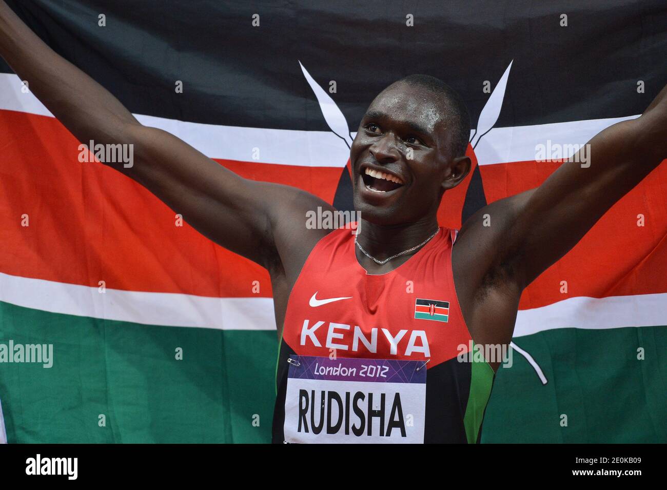 Kenyas david lekuta rudisha hi-res stock photography and images - Alamy