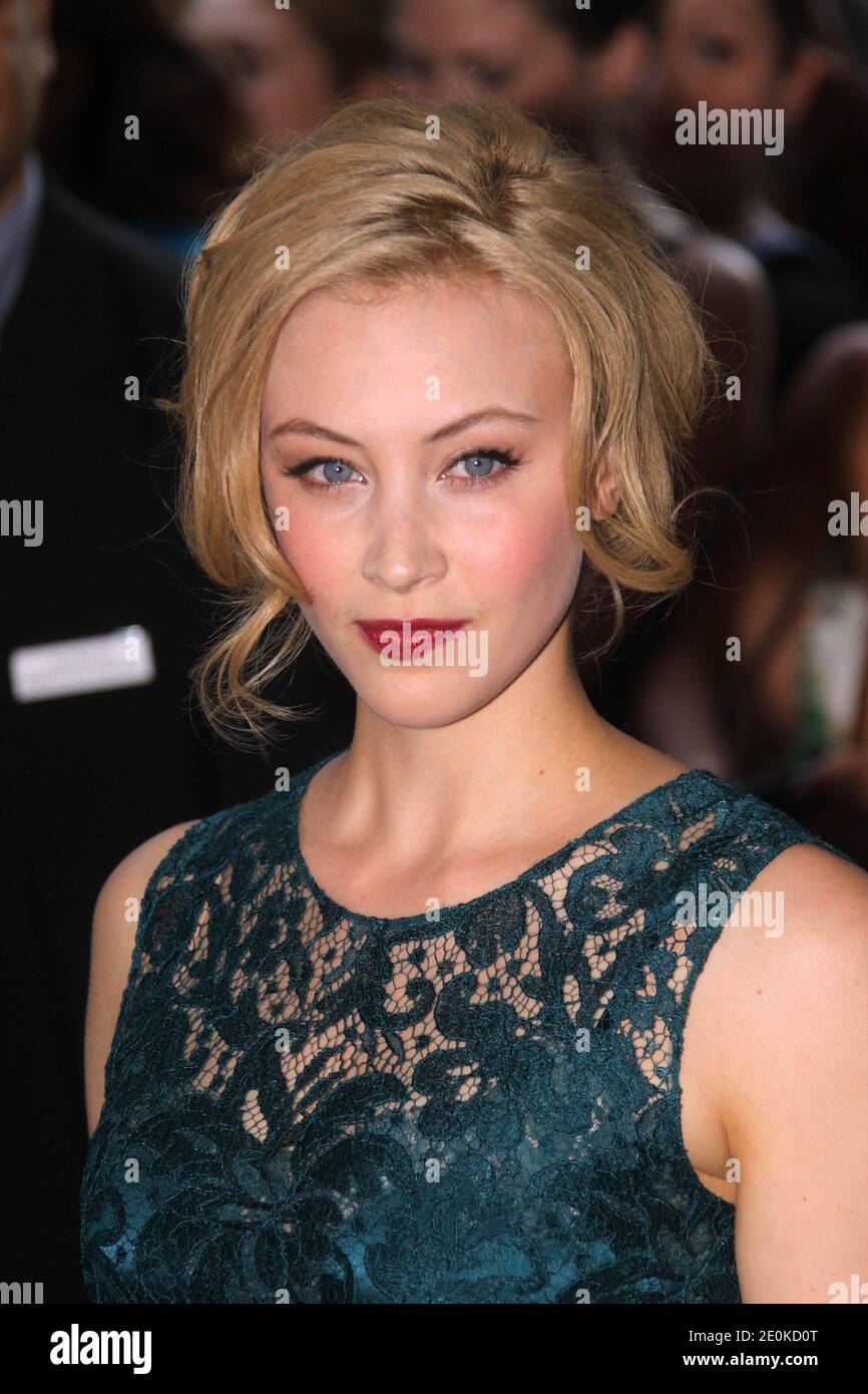 Actress Sarah Gadon attends the 'Cosmopolis' premiere at the Museum of ...