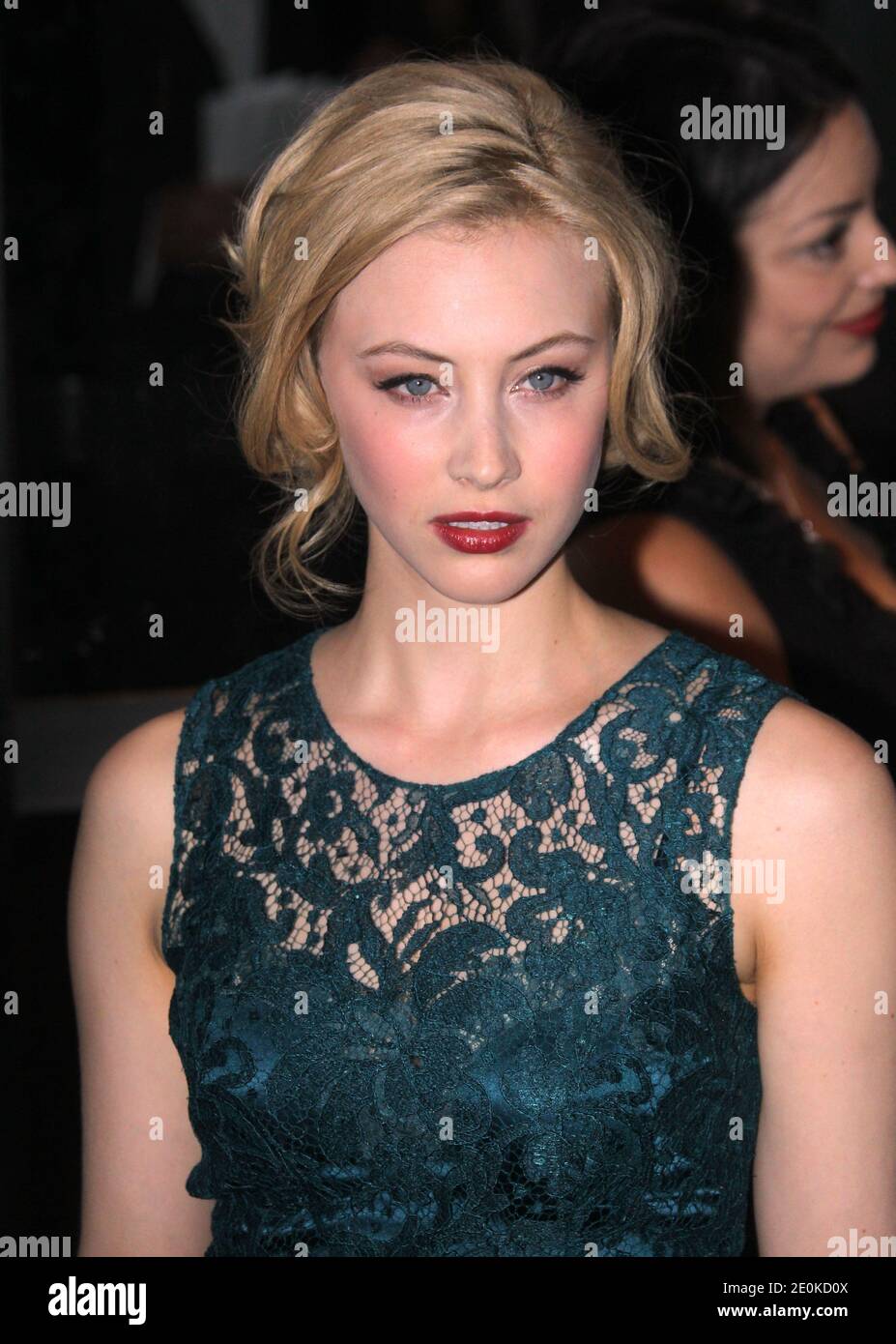 Actress Sarah Gadon attends the 'Cosmopolis' premiere at the Museum of ...