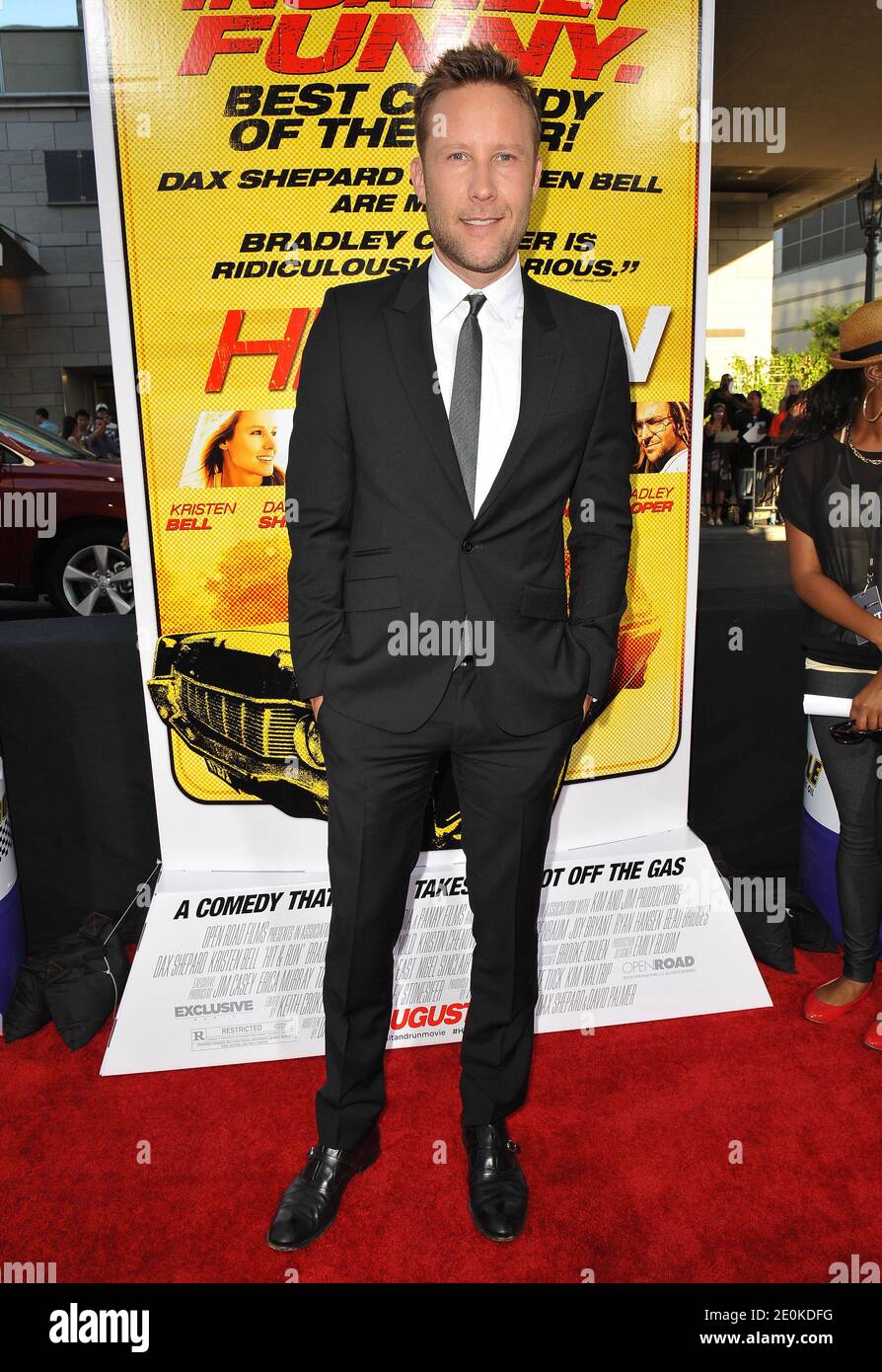 Michael Rosenbaum arrives at the Los Angeles premiere of 'Hit and Run ...