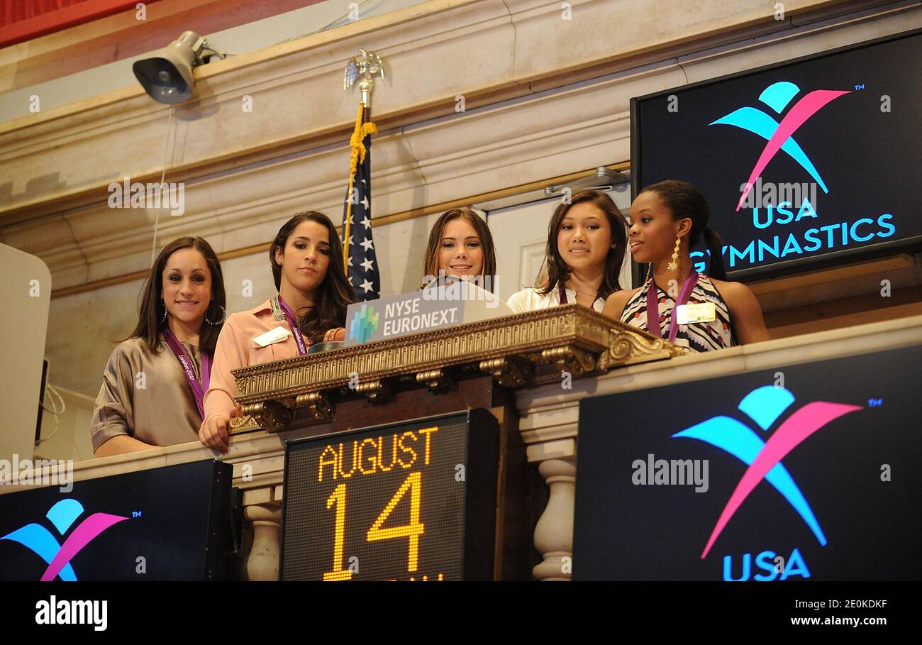 Jordyn Wieber, Aly Raisman, McKayla Maroney, Kyla Ross, and Gabby ...