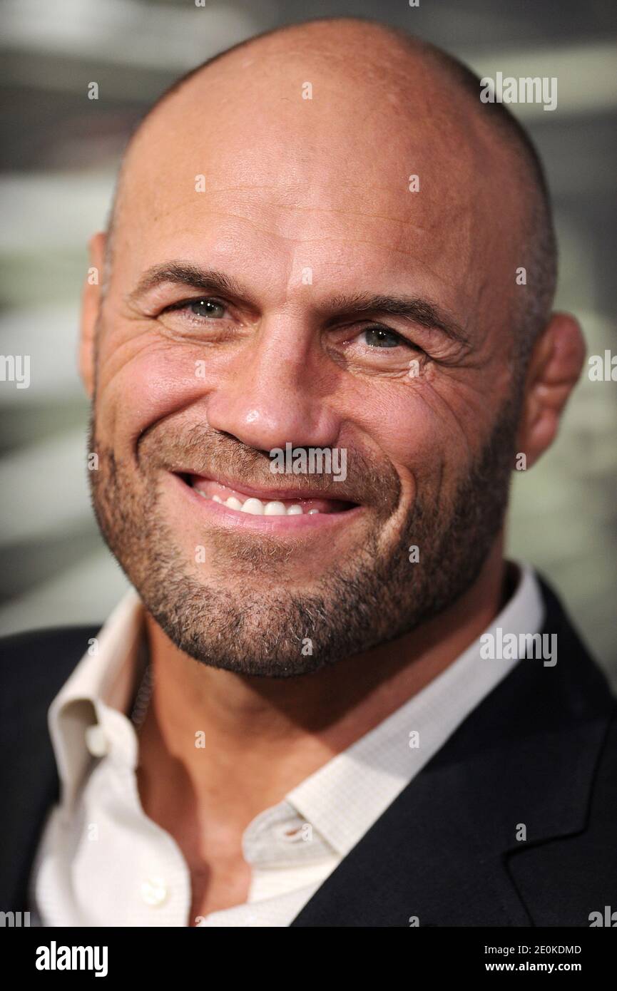 Randy Couture arrives at Lionsgate Films' The Expendables 2 premiere in ...