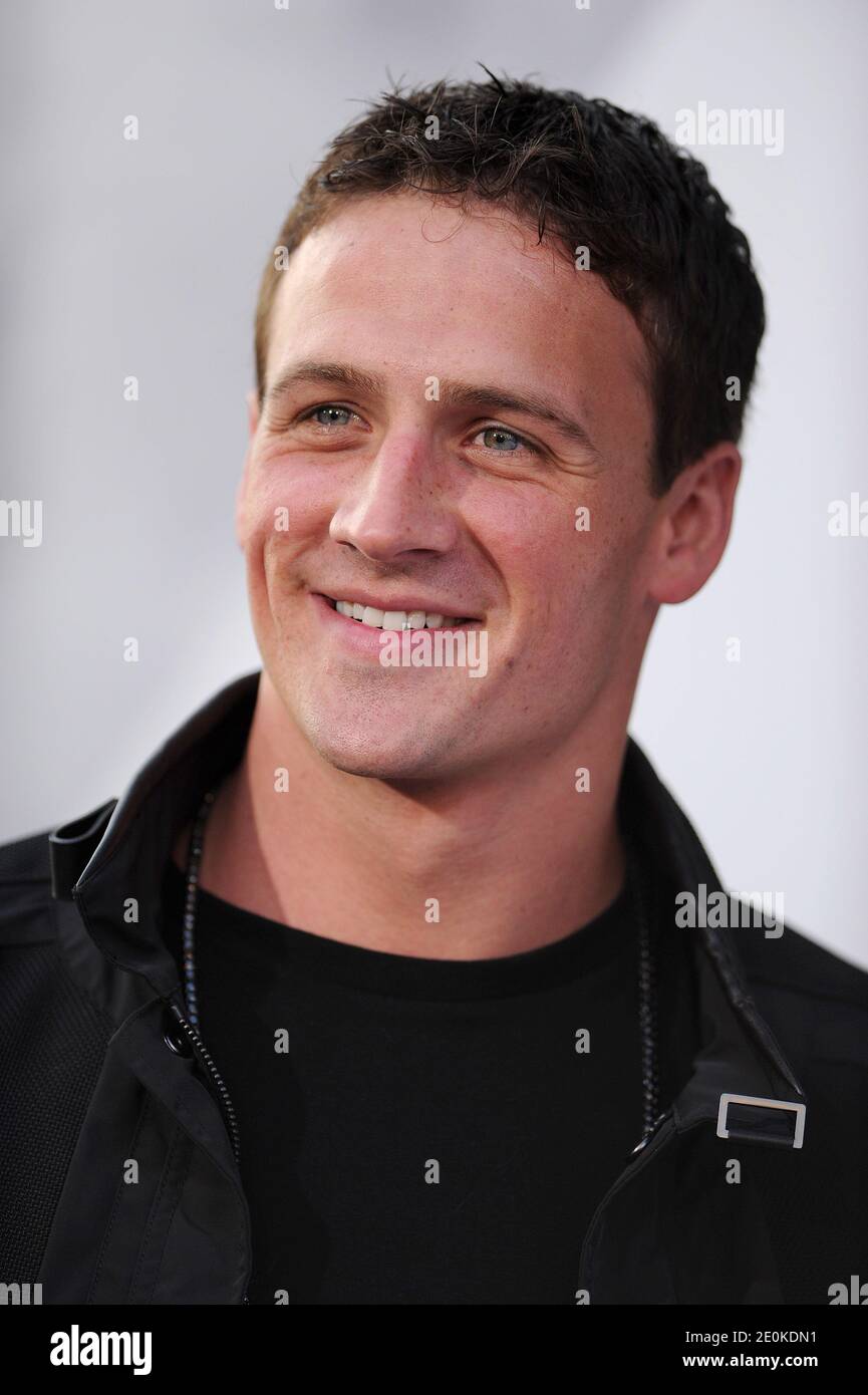Ryan Lochte arrives at Lionsgate Films' The Expendables 2 premiere in ...