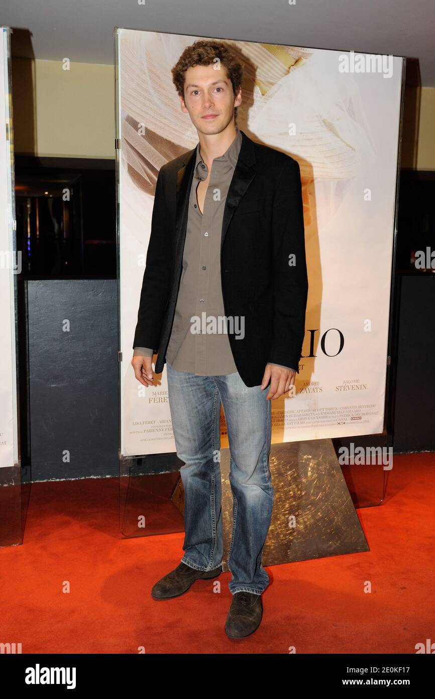 EXCLUSIVE - Cyril Descours attending the premiere of 'Madame Solario ...