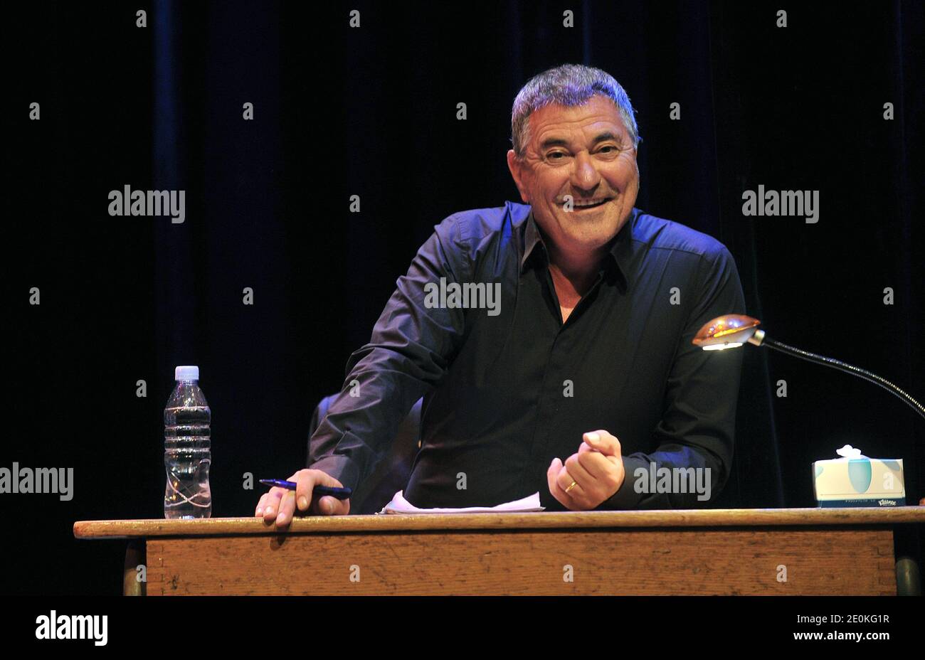 Humorist Jean-Marie Bigard during a press presentation of his show 'N°9 ...